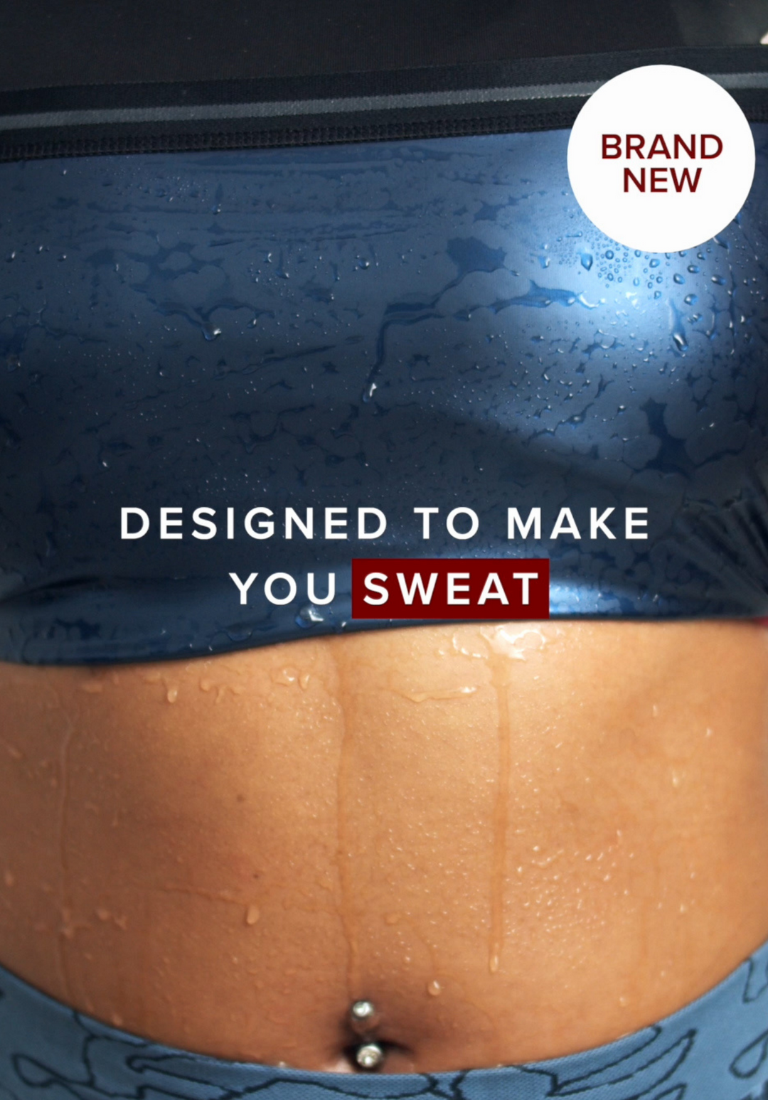 Sweat Shaper Women's Athletic Tee | Black