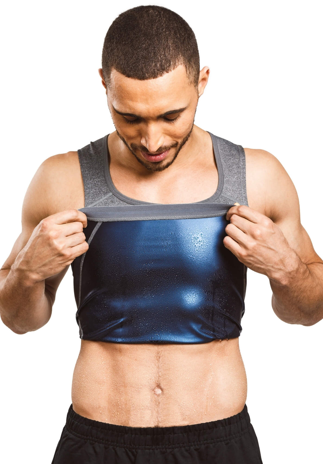 Sweat Shaper Men's Athletic Tank | Heather Grey
