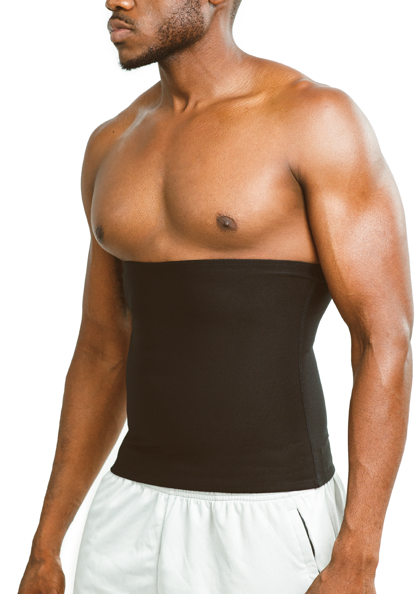 Sweat Shaper Men's Waist Trimmer | Black
