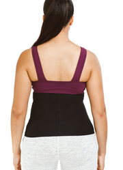 Sweat Shaper Women's Waist Trimmer | Black