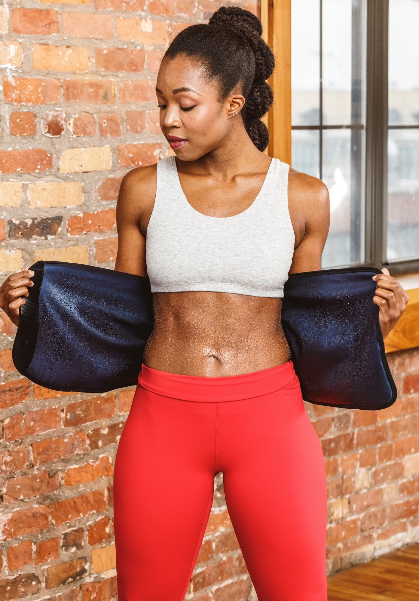 Sweat Shaper Waist Wrap | Black