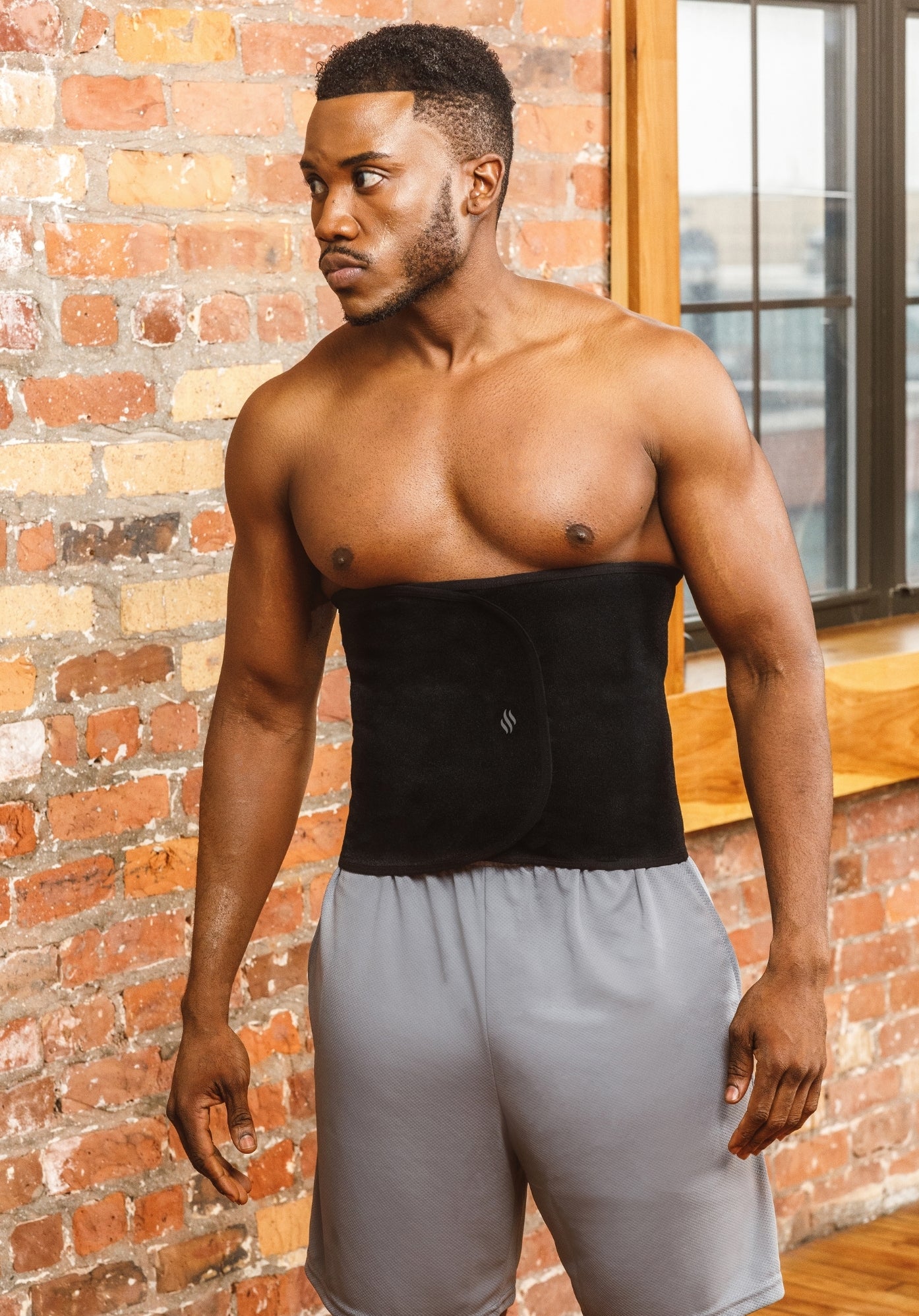Sweat Shaper Waist Wrap | Black